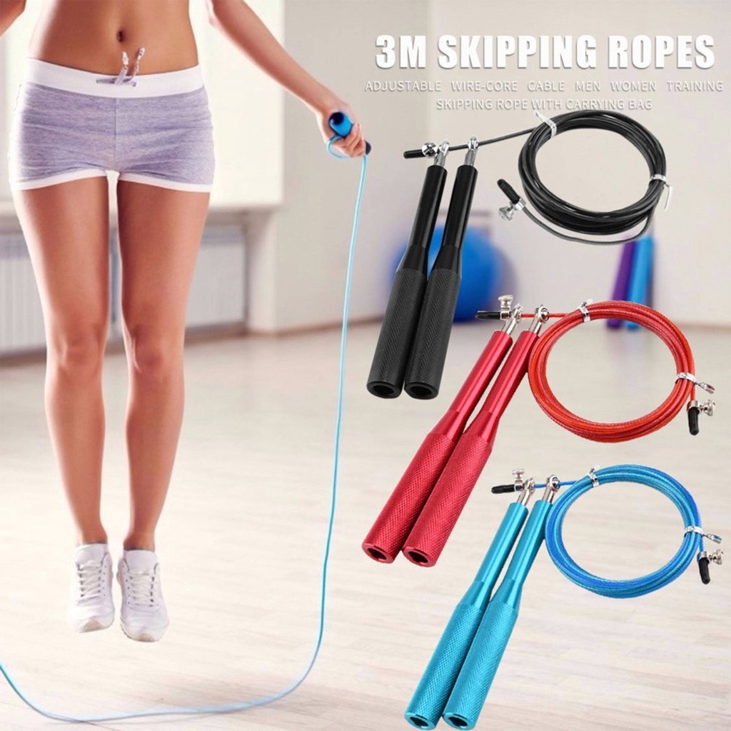 Crossfit Heavy Steel Wire Jump Rope | Obra Online Shopping | Shopee ...