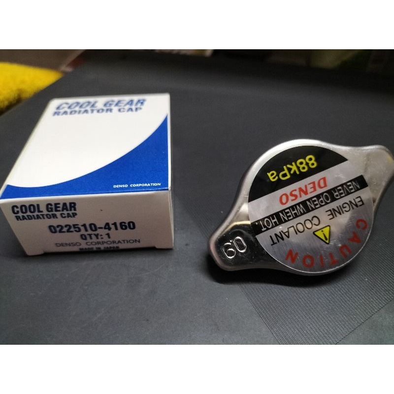 DENSO RADIATOR CAP 88KPA or 0.9psi(4160) | Shopee Philippines