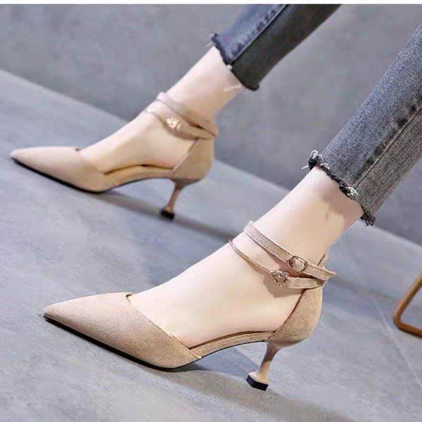 JOYO FASHIONABLE CASUAL POINTED HEELS 667 | Shopee Philippines