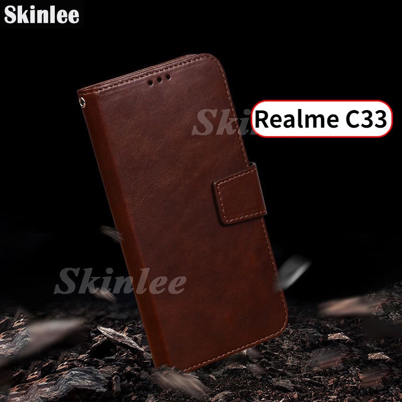 Flip New Design Case For Realme C33 C30 C30S C33S Leather Wallet Card ...
