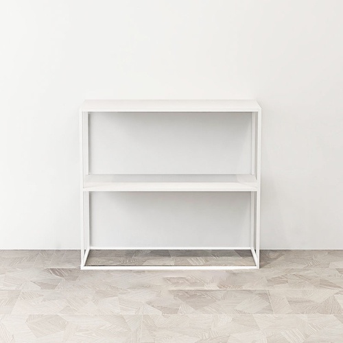 Iron Console Table Long Display Table White/Black Table Porch Decor ...