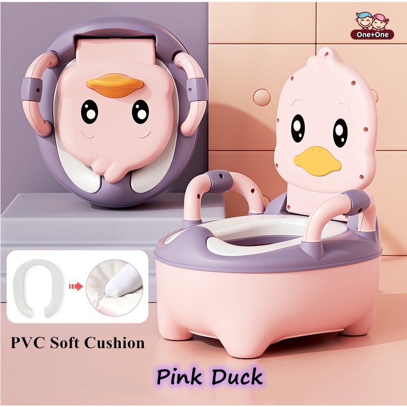 Duck Design Potty Trainer Toilet Portable Baby Toilet Potty Training ...