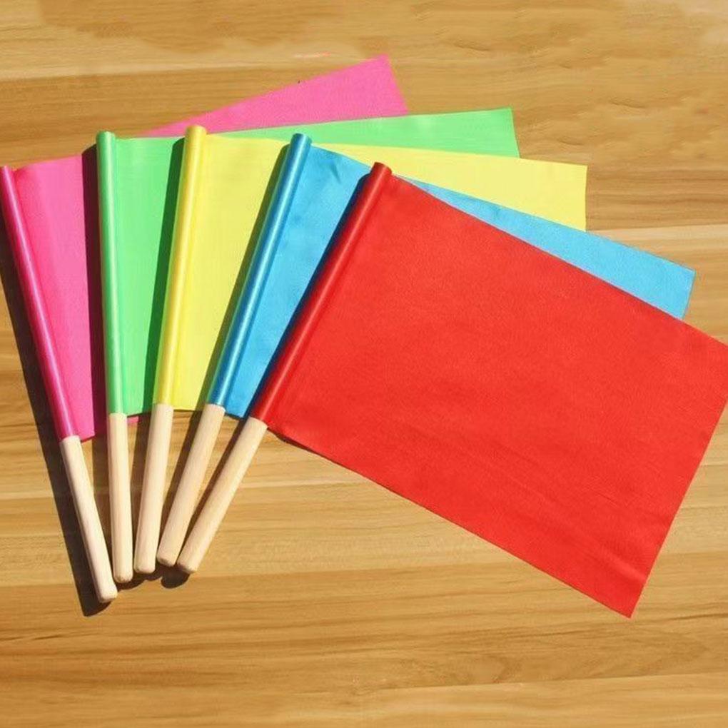 20x30cm/30x40cm Small Flags Waving Colorful Flag Referee Flag Command ...