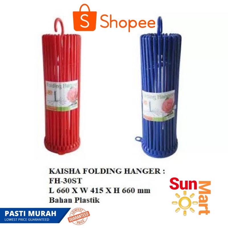 Plastic FOLDING BABY CLOSET FOLDING HANGER / KAISHA FOLDING HANGER ...