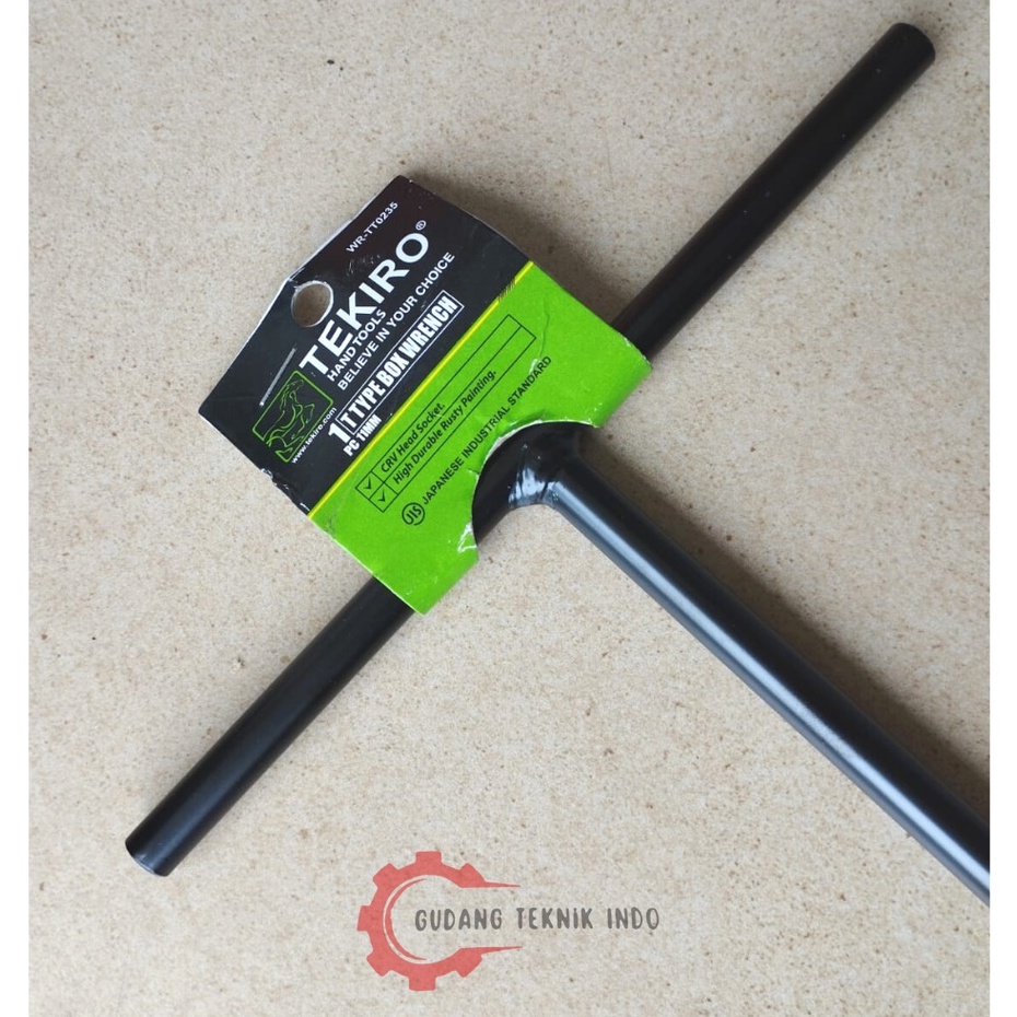 HITAM Tekiro BLACK T SHOCK KEY / TEKIRO T-TYPE BOX WRENCH | Shopee ...