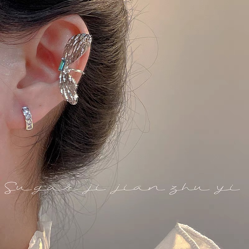 Sweet Cool Ear Bone Clip Bowknot Earrings Without Pierced Clips Female ...