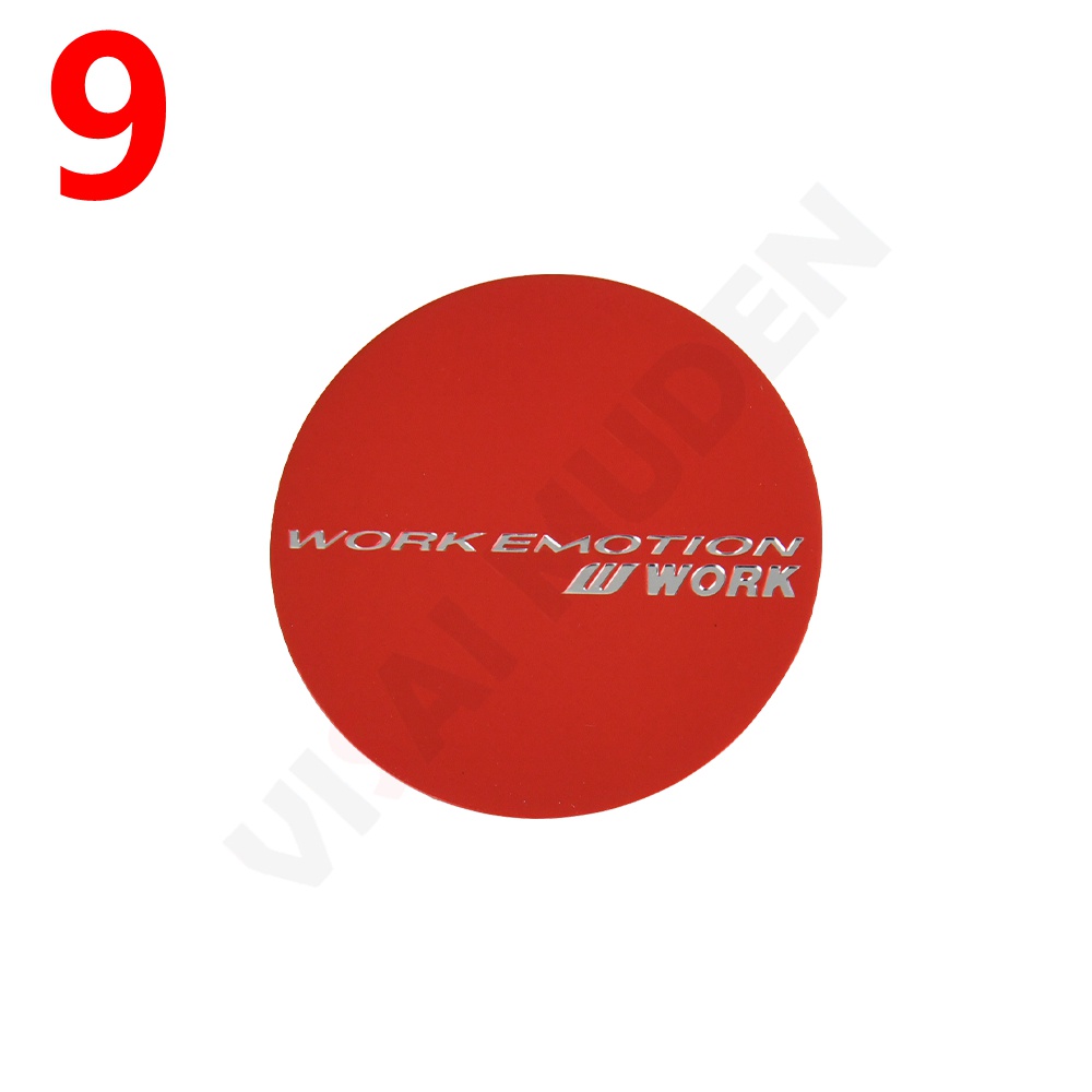 4PCS 45MM & 50MM Stickers XXR SSR Racing Center Rim Cap Sticker WORK ...