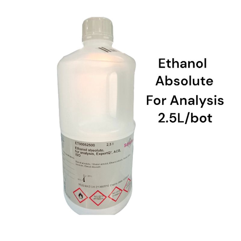 Ethanol Reagent Grade, 2.5L, 4L, Scharlau | Shopee Philippines