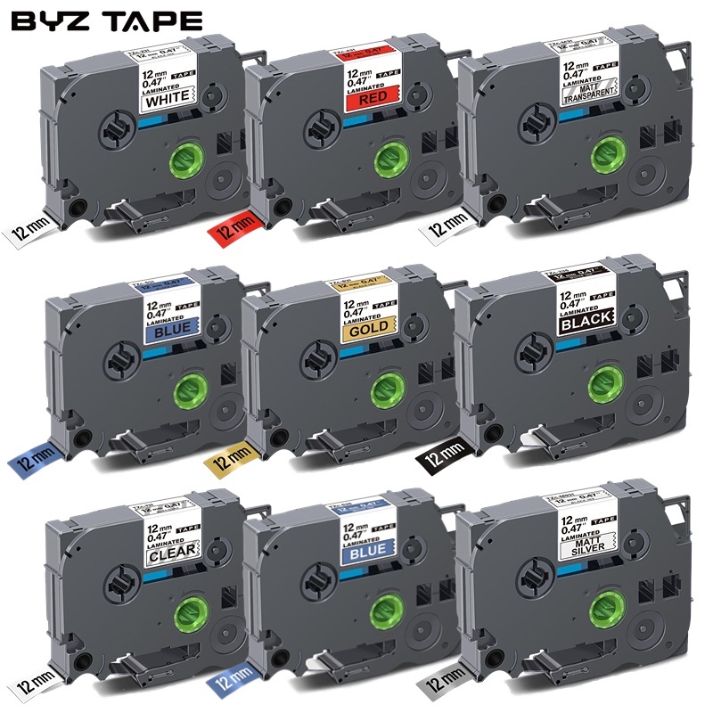 20 Color 12mm*8m Label for TZe231 TZe221 TZe211 TZe241 TZe251 tze231 ...