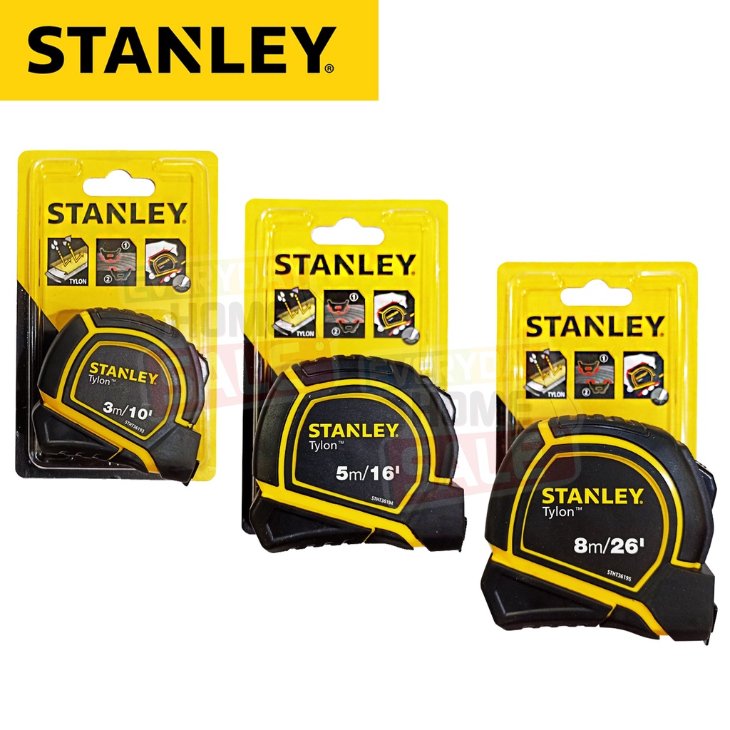 Stanley Meter Tape 3m, 5m, 8m | Shopee Philippines