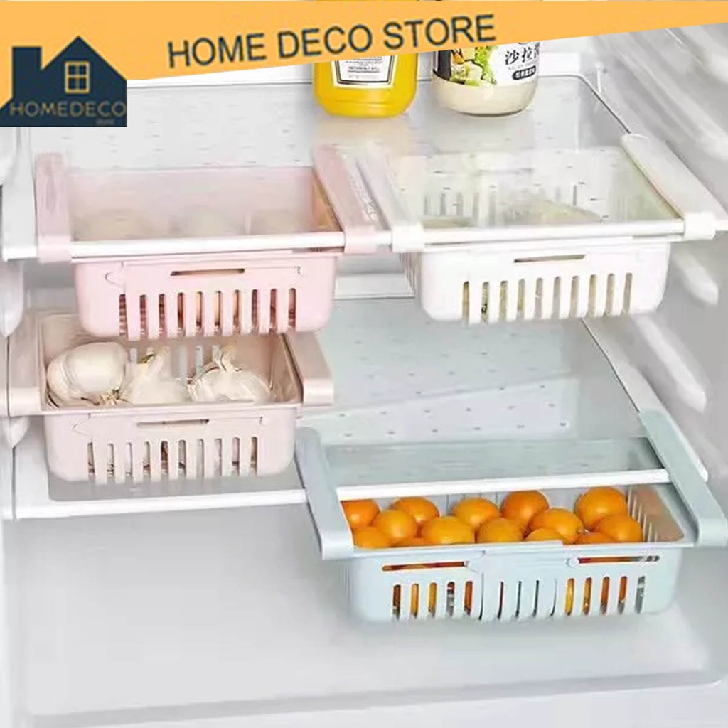 Homedeco Kitchen Storage Rack Holder Kitchen Adjustable Stretchable Ref ...