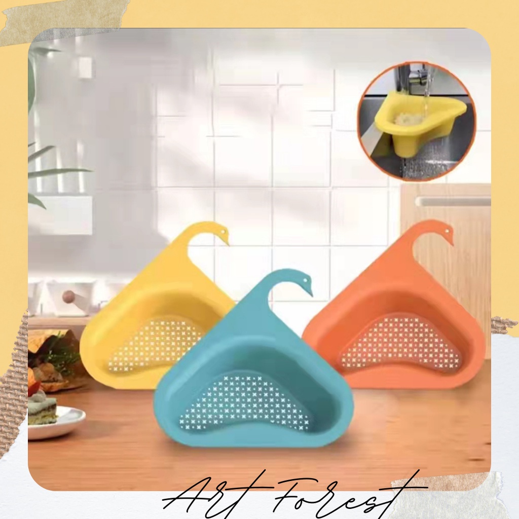 PLASTIC KITCHEN SINK STRAINER SINK DRAINER CORNER STRAINER BASKET DRIAN ...