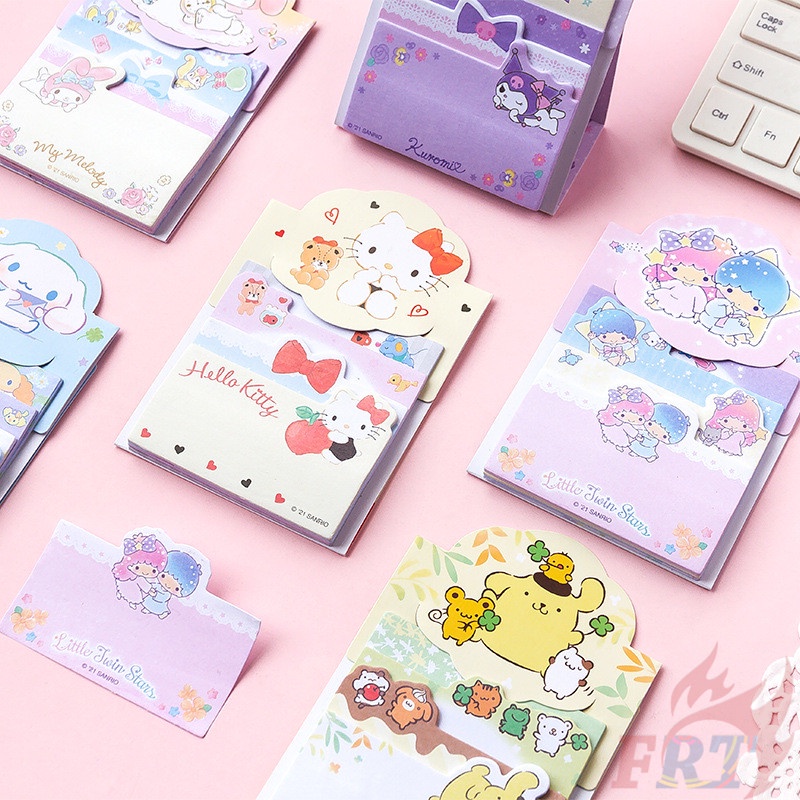S-Cartoon Sticky Notes 60Sheets/set Hello Kitty / Little Twin Stars ...