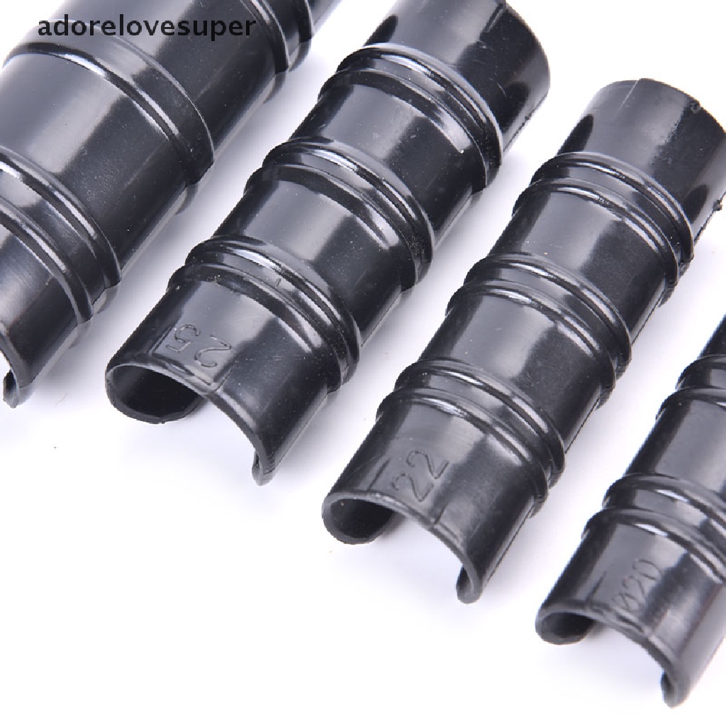 AD1PH 10x Greenhouse Plastic Black Snap Clamp for PVC Pipe Greenhouse ...
