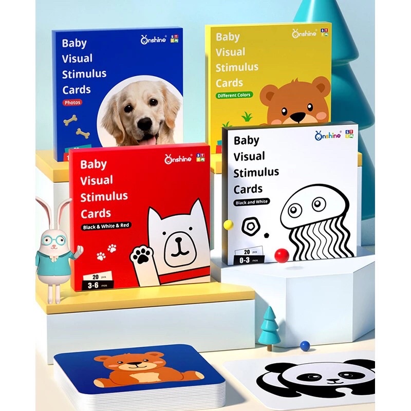 Onshine baby JUMBO visual flash cards set | Shopee Philippines