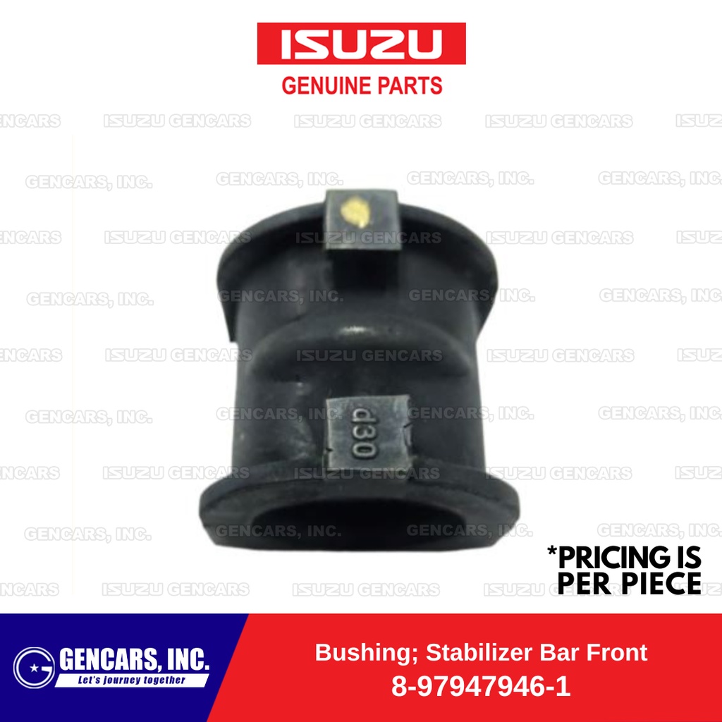 Isuzu Bushing; Stabilizer Bar Front for Mux /Dmax LT 2015- 2019 ...