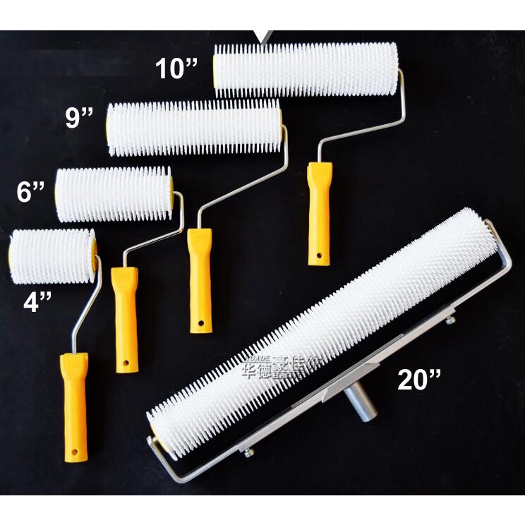 spike roller epoxy roller flooring tools remove bubbles Tooth height ...