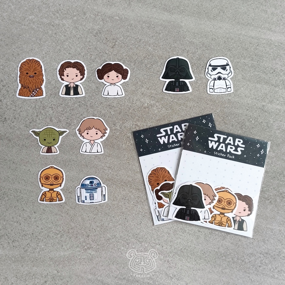 Star Wars Sticker Pack | Sticker Set | Shopee Philippines