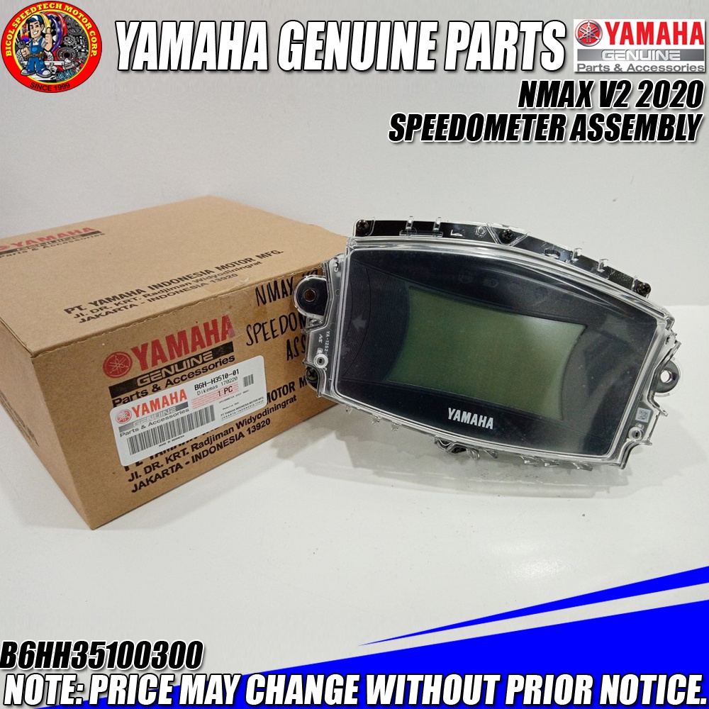 NMAX V2 2020 SPEEDOMETER ASSEMBLY (YGP) (GENUINE: B6H-H3510-01, B6H ...