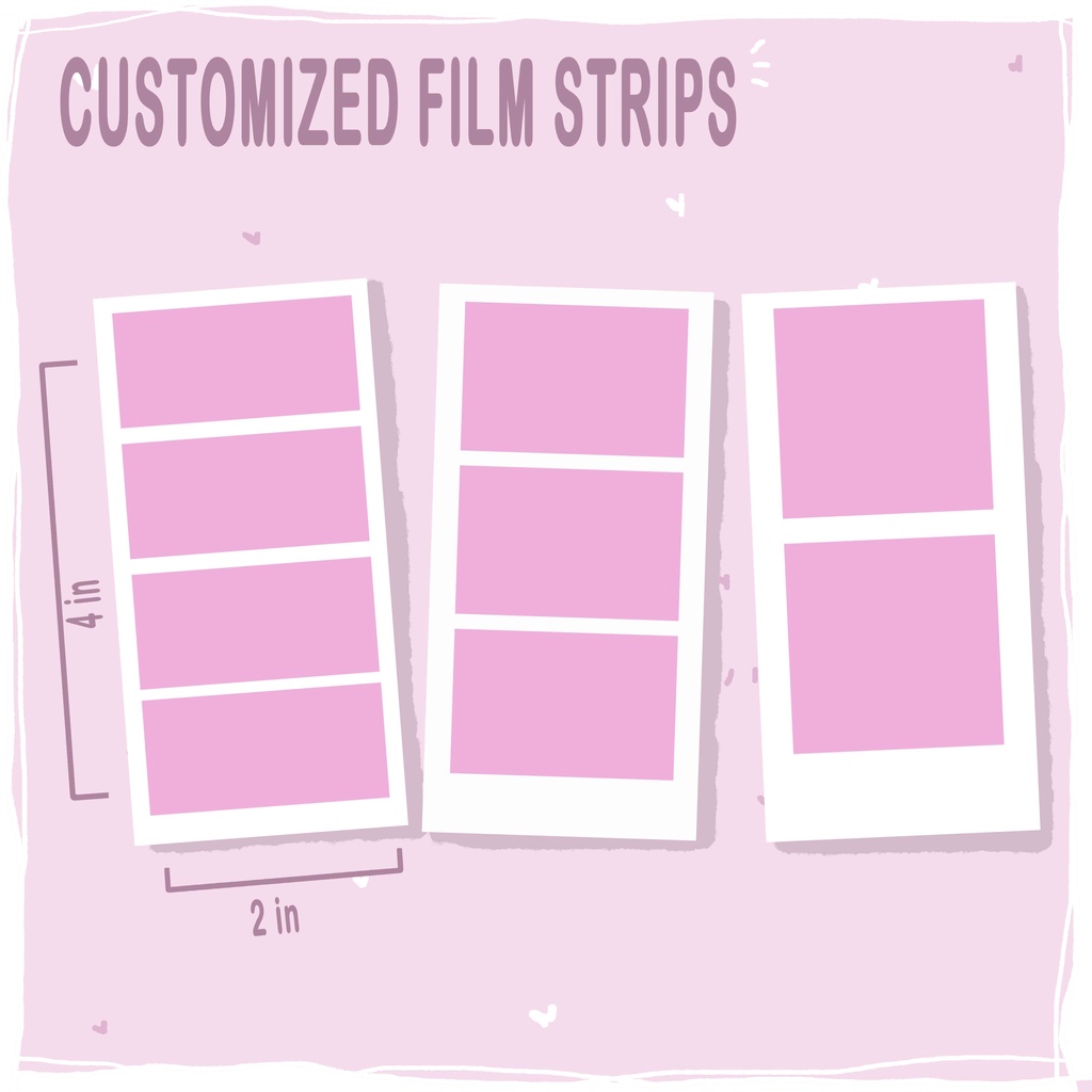 CUSTOM FILM STRIP PHOTO PRINT | Assastoreph | Shopee Philippines