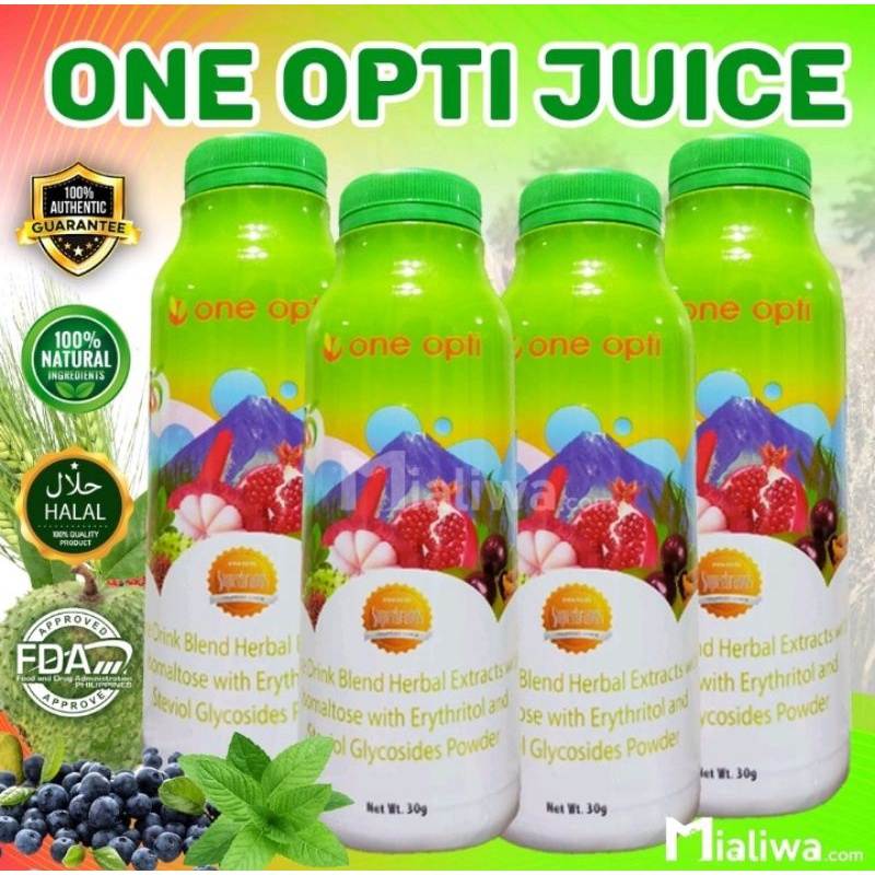 One Opti Juice Drink (4 Bottle) 100% Authentic | Shopee Philippines