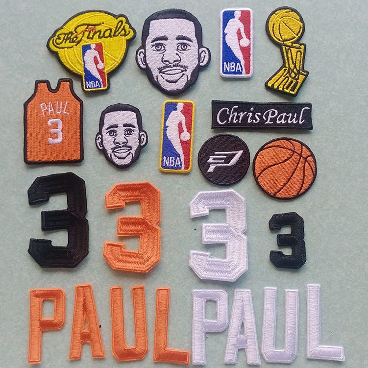 NBA Stars Suns No. 3 CP3 Chris PAUL LOGO Clothes Sewing Patch Cloth ...