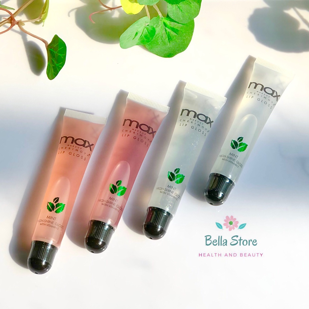 Max Makeup CheriMoya Lip Gloss - Moisturizing, Soft Lips | Shopee ...