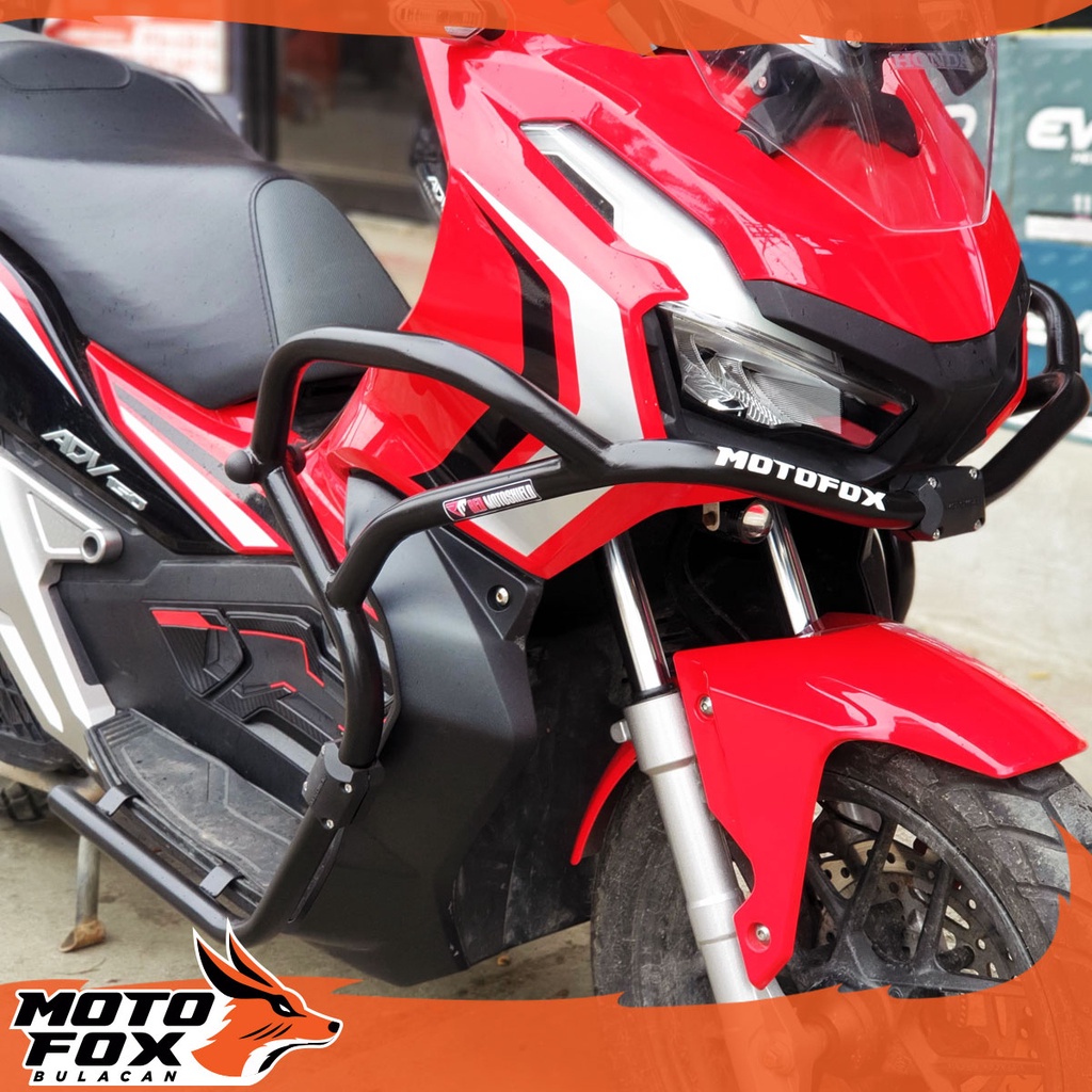 Honda ADV 160 / ADV 150 Full Crash Guards - Red Motoshield | Shopee Philippines