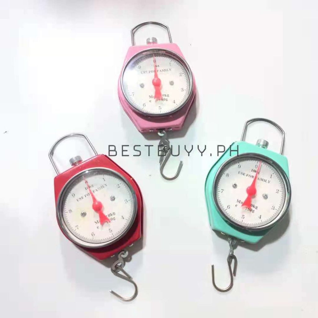 5KG 10KG Portable Hanging Weighing Scale Timbangan Kilohan | Shopee ...