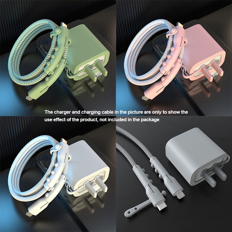 Soft Silicone iP 20W Fast Charger Protector/New Charging Cable ...
