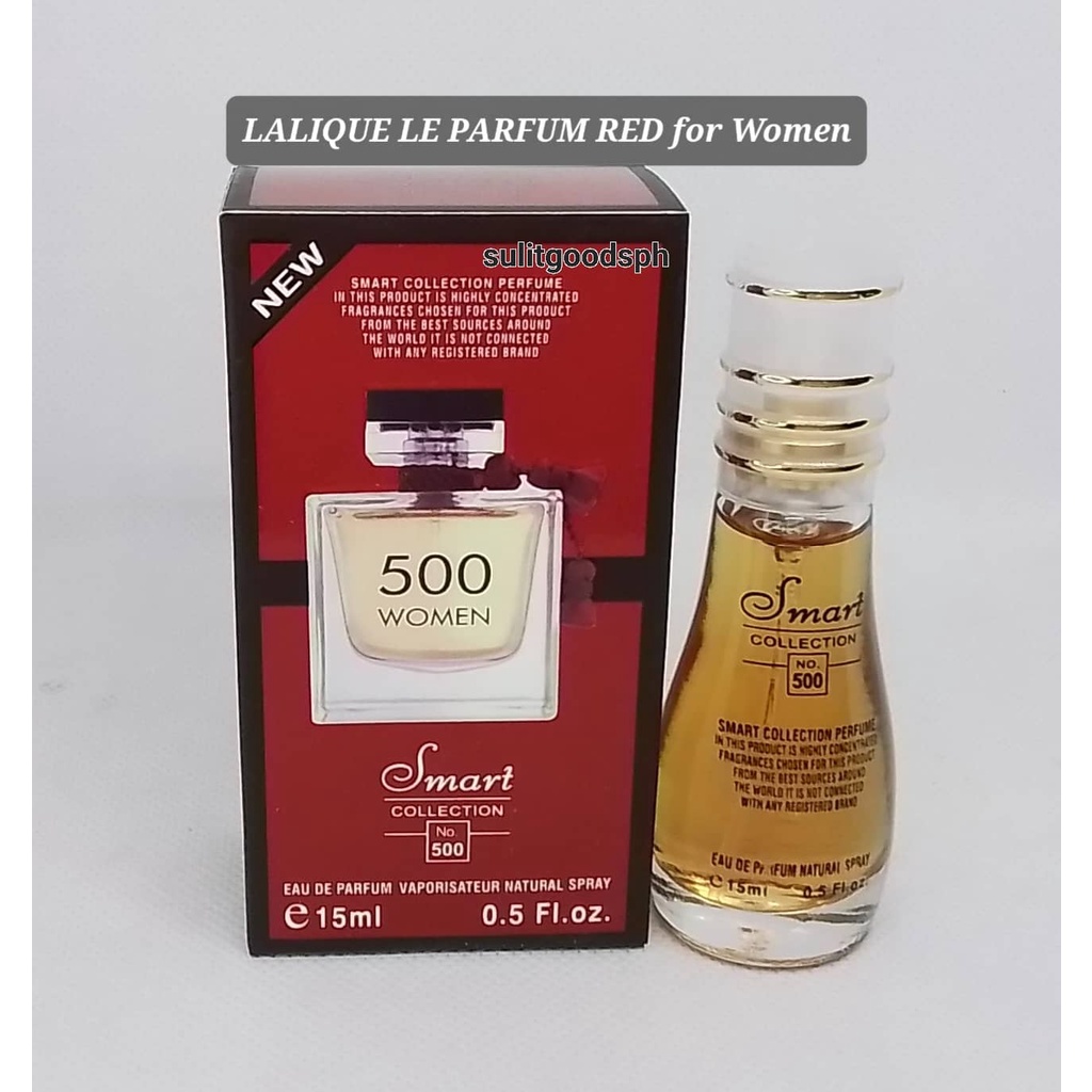 SMART COLLECTION PERFUME NO. 500 FOR WOMEN 15 ML EDP | Shopee Philippines