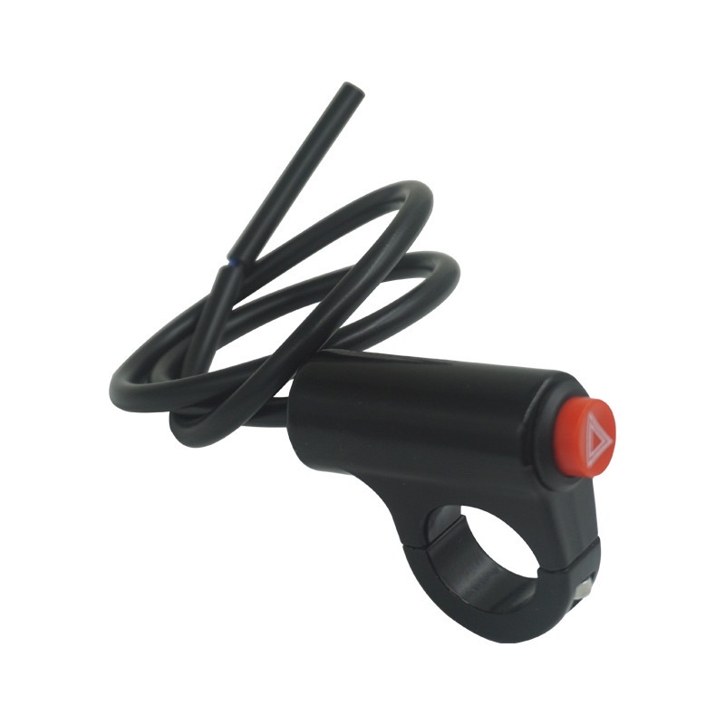 Motorcycle Hazard Handle Bar Switch Alloy ON/OFF Signal Flasher ...