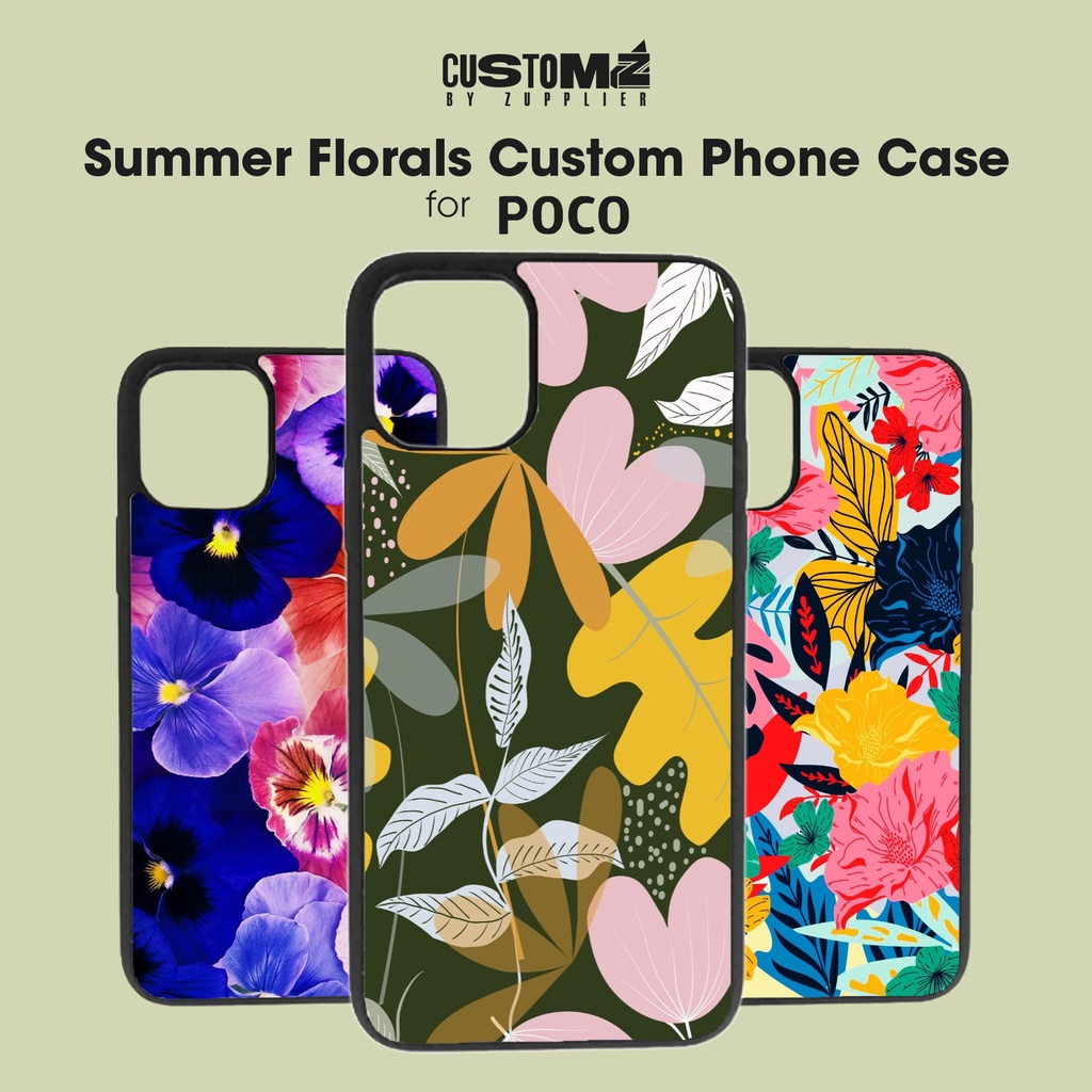 Poco F1 F2 F3 Pro GT Premium Summer Floral Series Inspired Phone Case ...