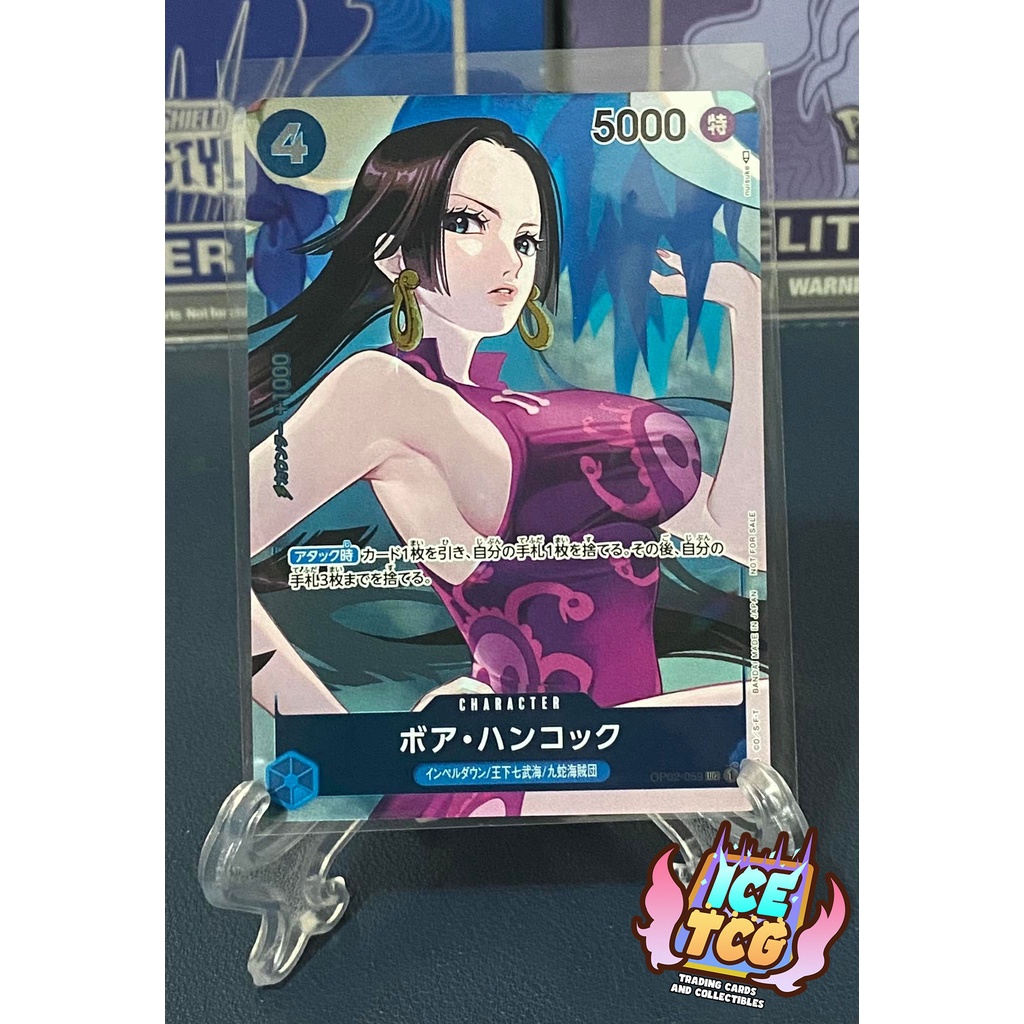 Boa Hancock (Parallel) P-UC - OP02-059 - One Piece TCG Singles | Shopee Philippines