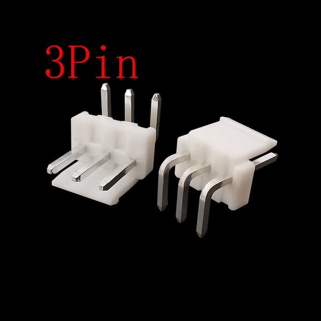 20Pcs VH 3.96mm 2P 3P 4P 5P 6P 7P 8 Pin Male Plug Straight Pin / Right Angle Header Terminal VH3 ...