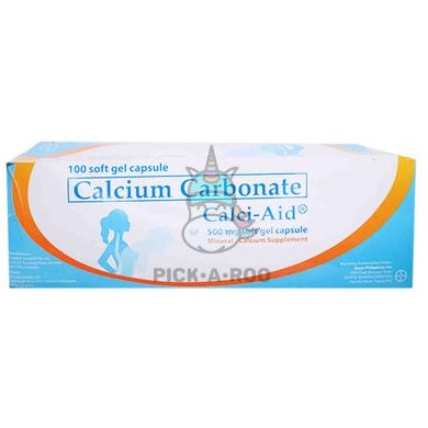 Calci-Aid Calcium Carbonate 10s | Shopee Philippines