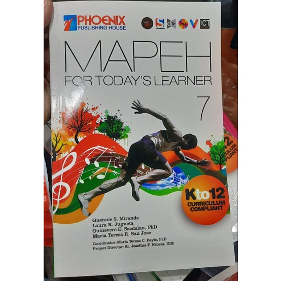 MAPEH For todays Learners 7 8 9 10 kto12 Phoenix 2018c 2022c | Shopee Philippines