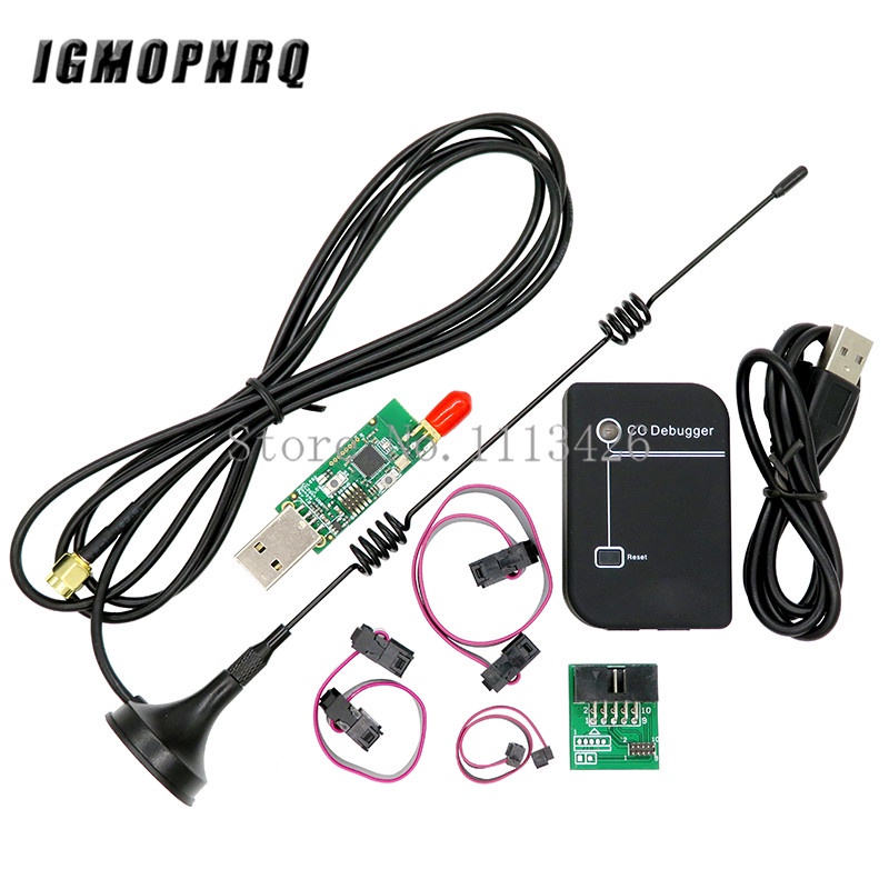 Cc2531 Zigbee Emulator Cc Debugger Usb Programmer Cc2540 Sniffer With 8dbi Antenna Bluetooth 