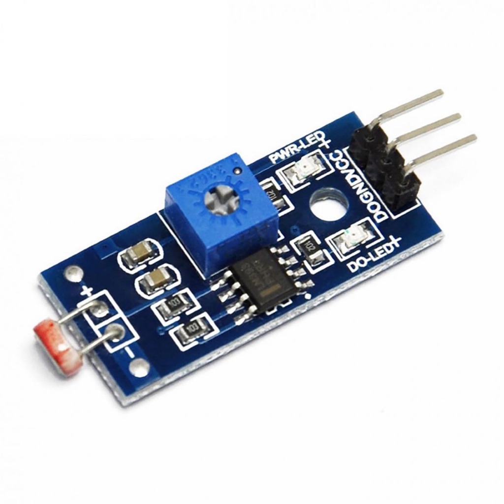 3pin Light Intensity Detect 5516 Photoresistor Sensor Module | Shopee ...