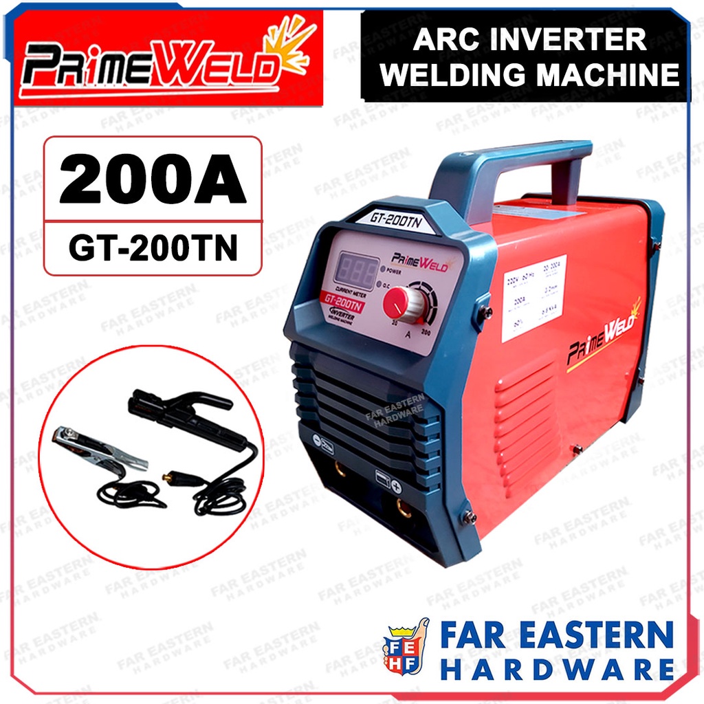 PRIMEWELD GT200TN Arc Inverter Welding Machine 200A | Shopee Philippines