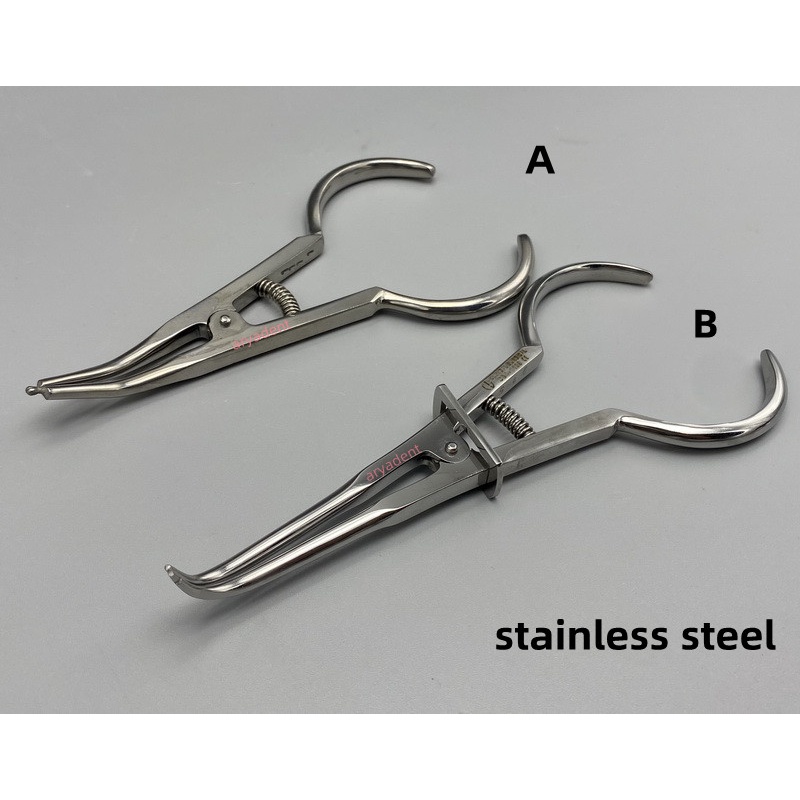 Dental Rubber Dam SS Clamp Forceps Surgical Orthodontic Instrument ...