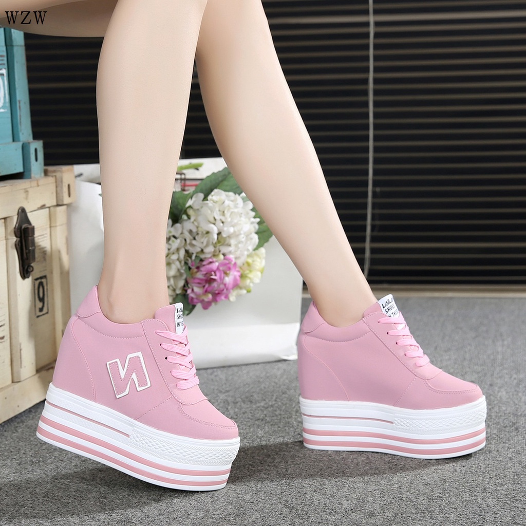 Ready Stock Inner Heightening Women's Shoes Korean Version Versatile ...