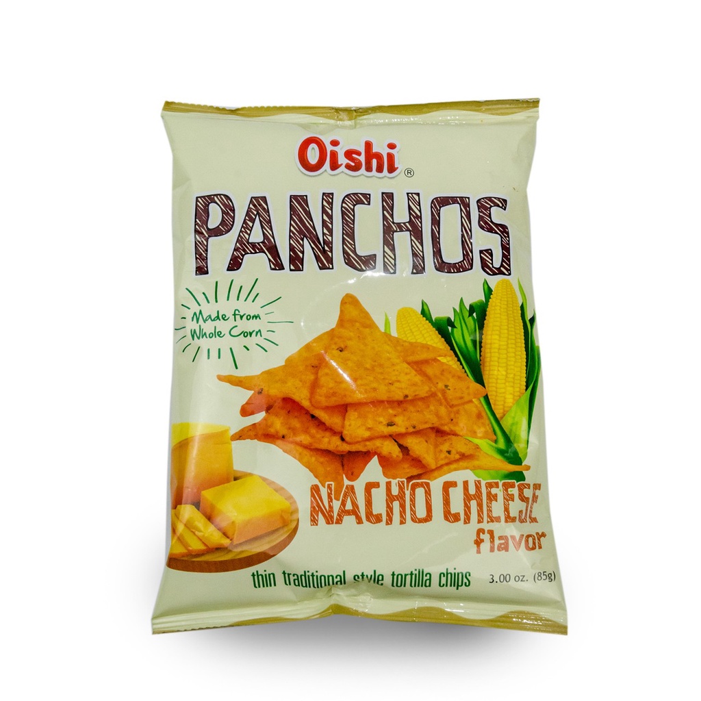 Oishi Panchos Nacho Cheese 85g | Shopee Philippines