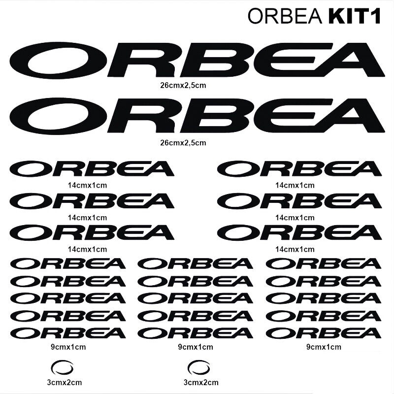 MTB Road Bicycle Frame Stickers for ORBEA Vinyl Mountain Bike Cycling ...