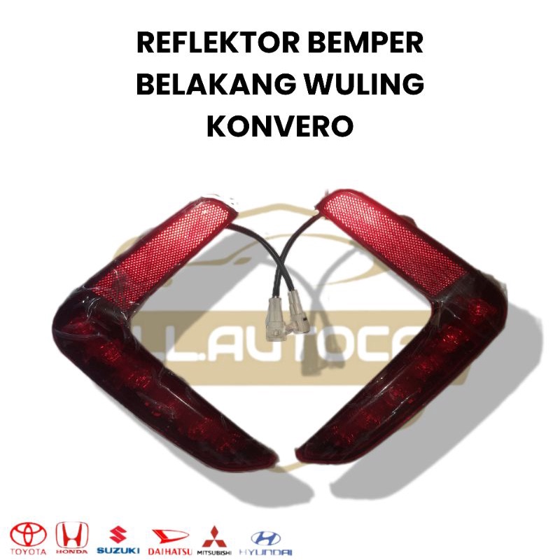 Original WULING CONFERO BELGESTPER REFLECTOR. | Shopee Philippines