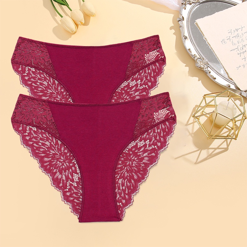 Finetoo 2pcs/Set S-Xl Women Seamless Panties Briefs Sexy Girl's ...