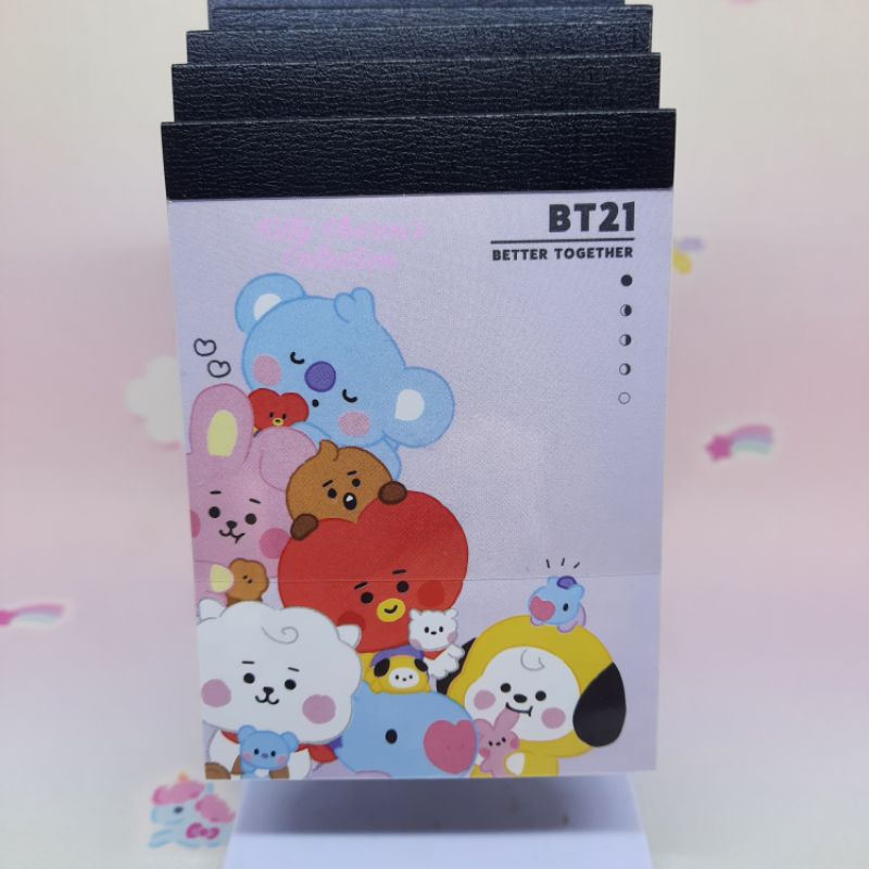 BTS BT21 Notepad Better Together | Shopee Philippines