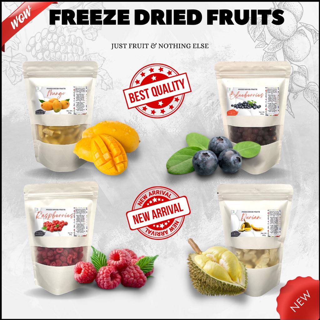 Freeze-Dried Fruits in Pouch (Snack) | Shopee Philippines