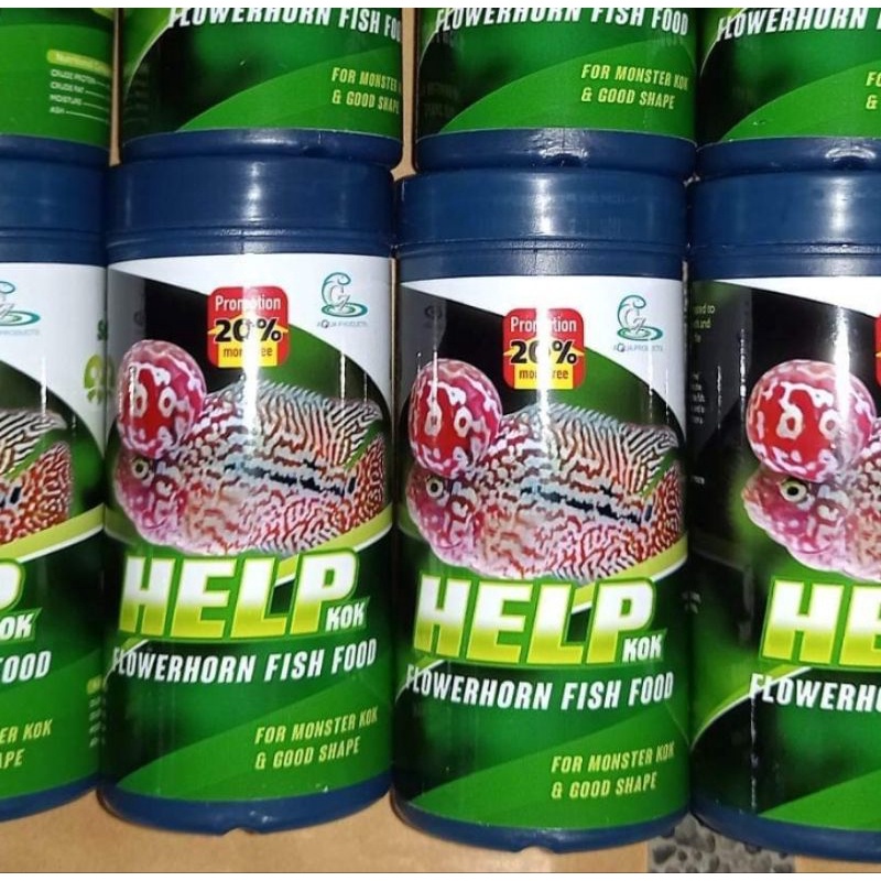 HELP KOK By CZ Aqua Flowerhorn Fish Food | Shopee Philippines