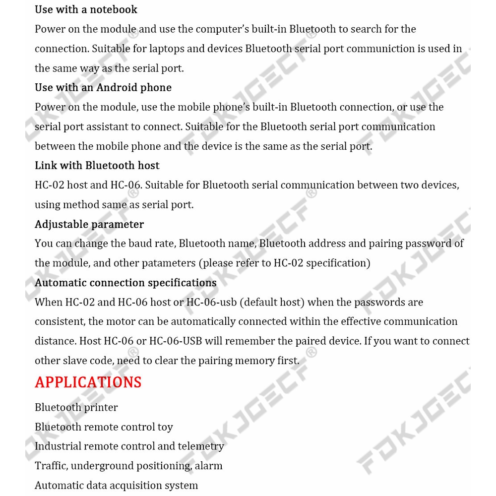 Hc06 Hc 06 Wireless Serial 4 Pin Bluetooth Rf Transceiver Module Rs232 Ttl For Arduino Bluetooth